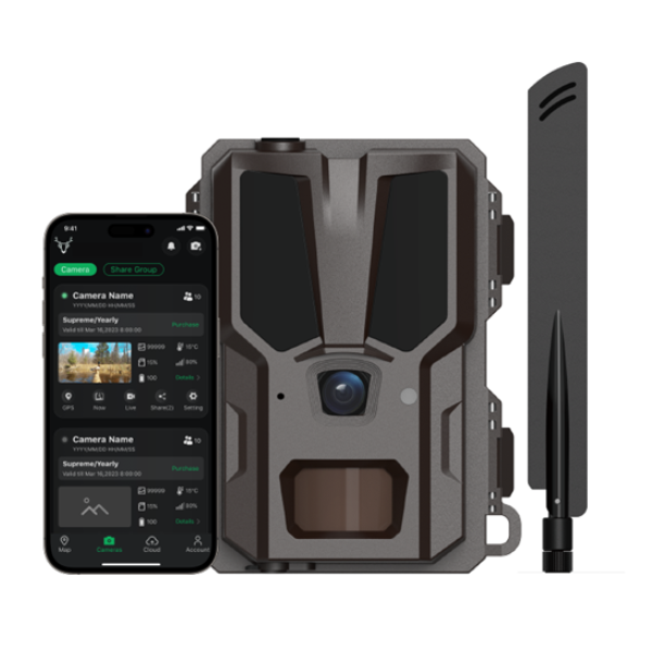 Fotopułapka kamera leśna SF200 4G LTE FullHD z aplikacją mobilną
